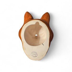 Vintage C.1940 English Babbacombe Pottery Fox Head Hanging String ...