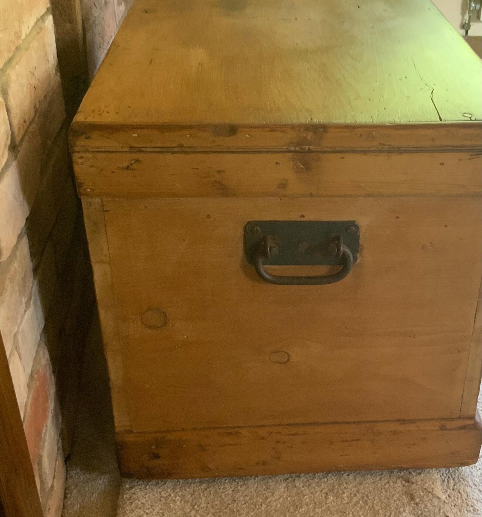 Victorian Pine Blanket Box 1800’S - Etsy