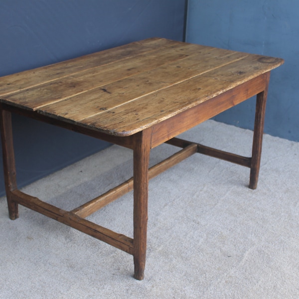 Antique English Pine Coffee Table - Etsy