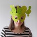 Cactus Mask, Printable, Adult Size. Unique Masquerade Mask, Paper Party ...