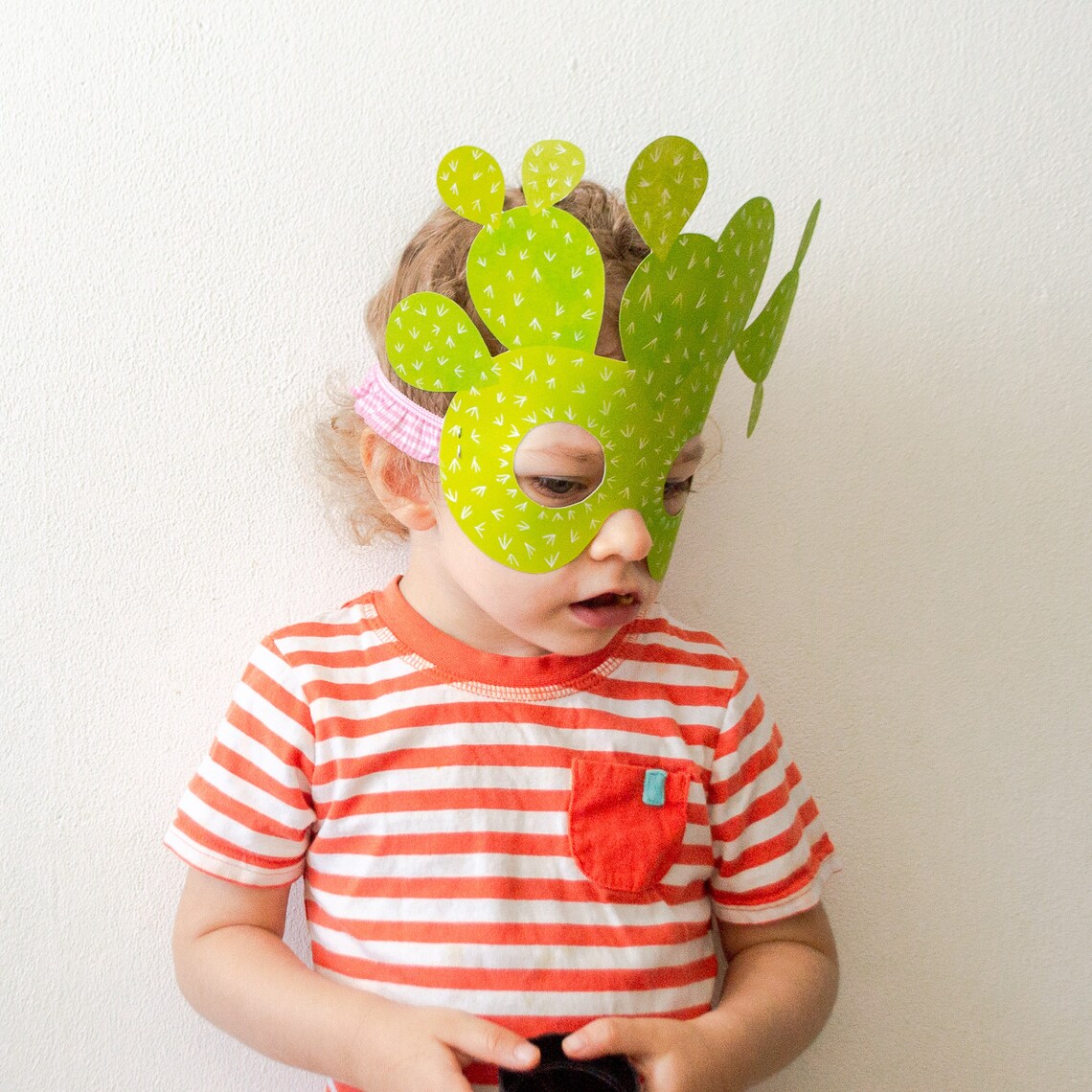 Printable Cactus Mask for Kids. Toddler Boy Halloween Costume - Etsy