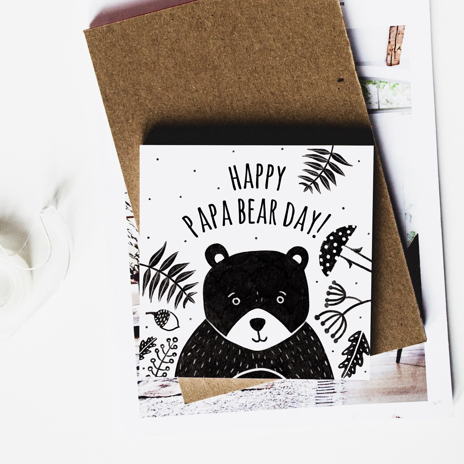 Dad Birthday Card Funny, Cute Card for Dad, Funny Fathers Day Card ...