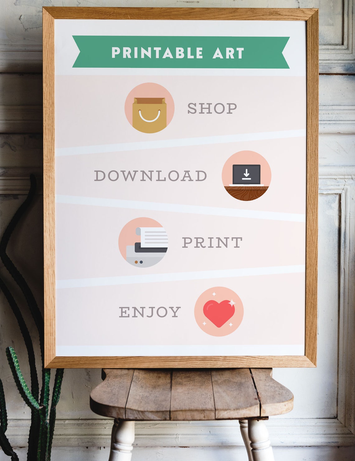 Cactus Mask, Printable, Adult Size. Unique Masquerade Mask, Paper Party ...