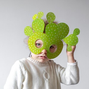 Printable Cactus Mask for Kids. Toddler Boy Halloween Costume, Toddler ...