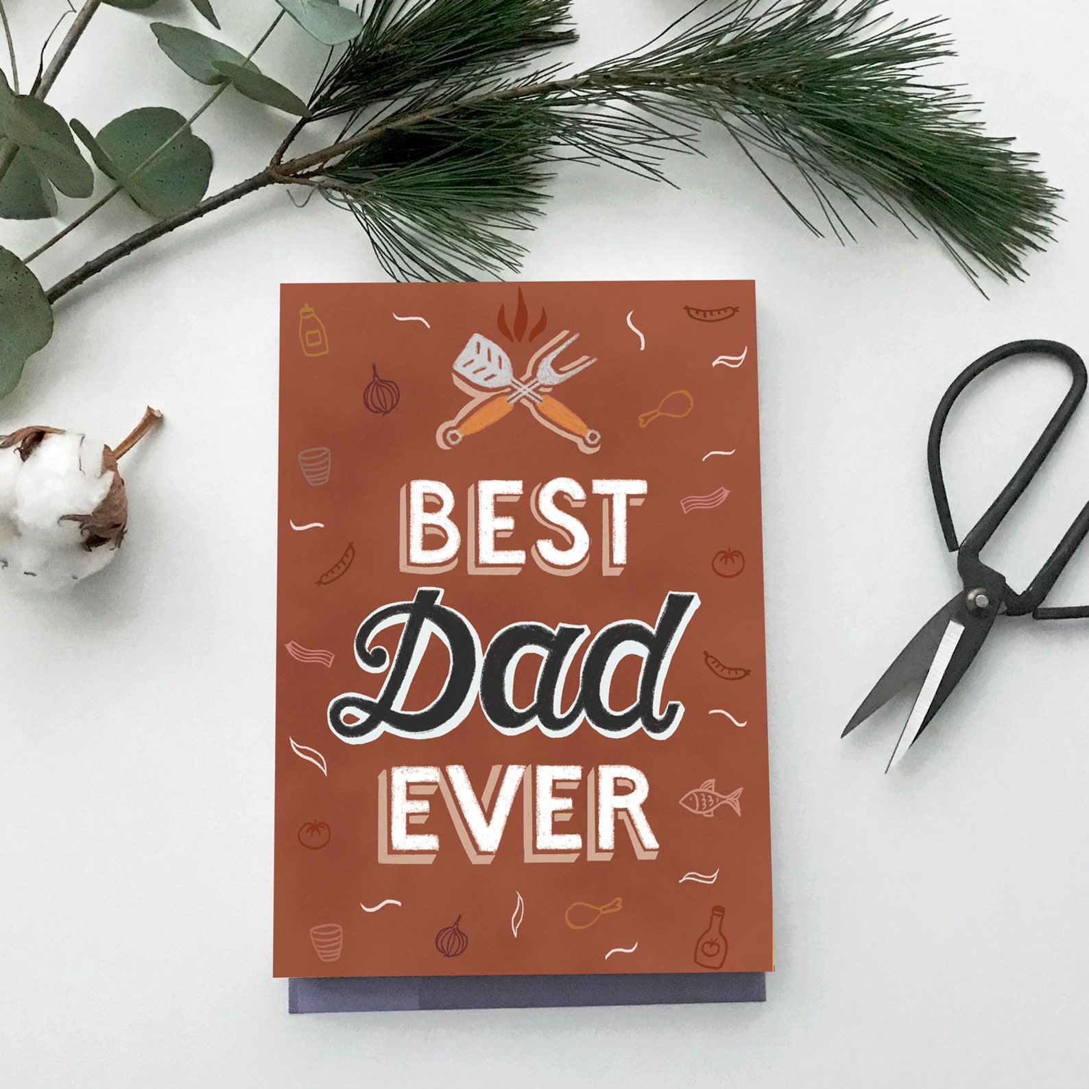 Printable Fathers Day Card From Daughter. Fathers Day Grilling, Fathers ...