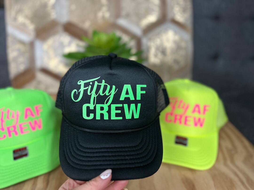 50th Birthday Hat,50th Birthday Gift, Party Gift Idea,trucker Cap,50 ...