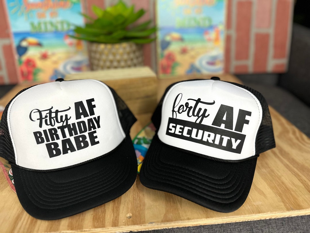 50th Birtday Hat. 50th Birthday Gift for Her, 50th Birthdy Trucker Hat ...
