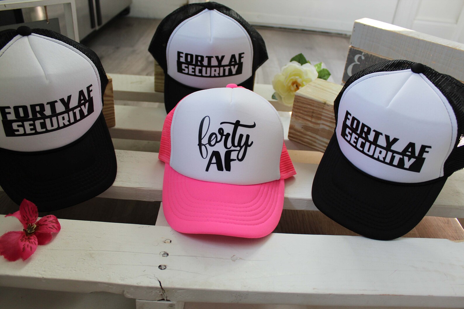 CUSTOM Hats 40th Birthday 40th Birthday Gift for Women 40th | Etsy