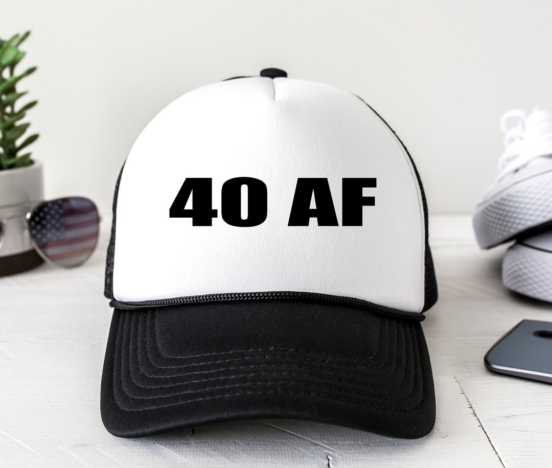 Birthday, Hats, 40th Birthday, Trucker Hat, Women Hats, Custom Trucker ...