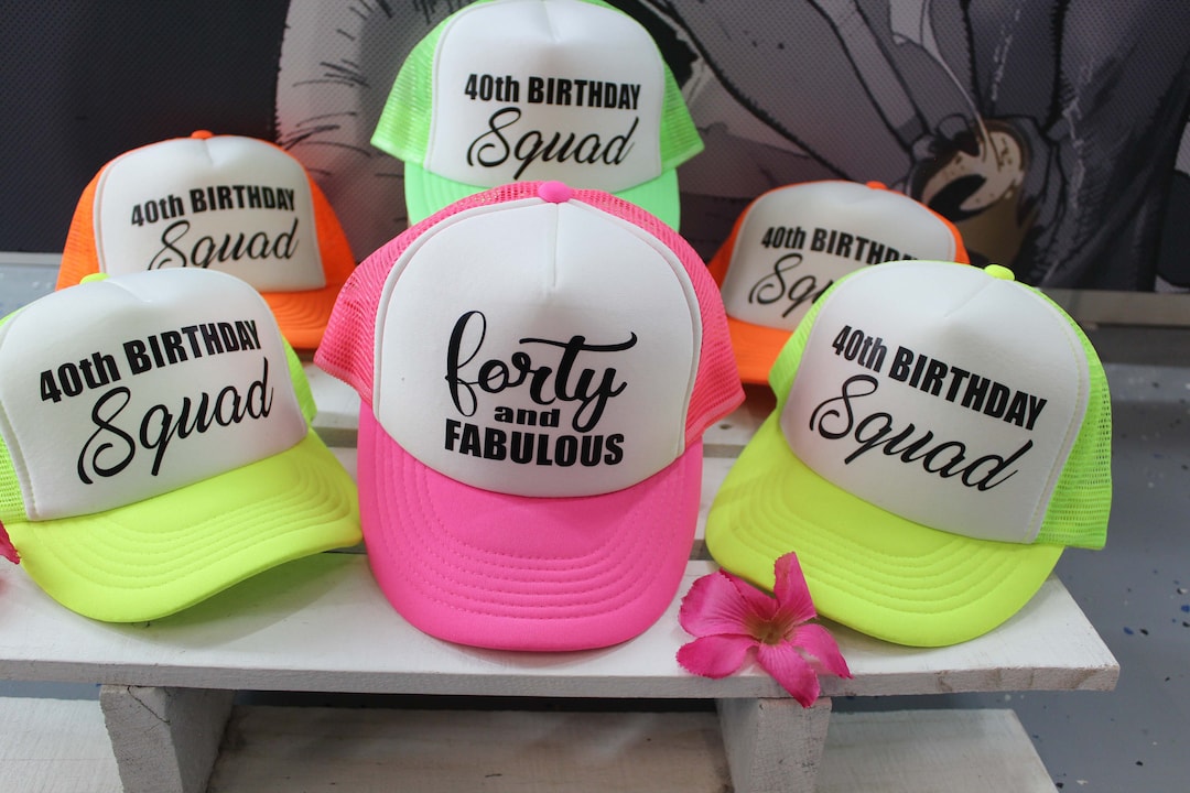 Birthday Hat, Bday,40th Birthday Hat, 40th Birthday Hats for Women ...