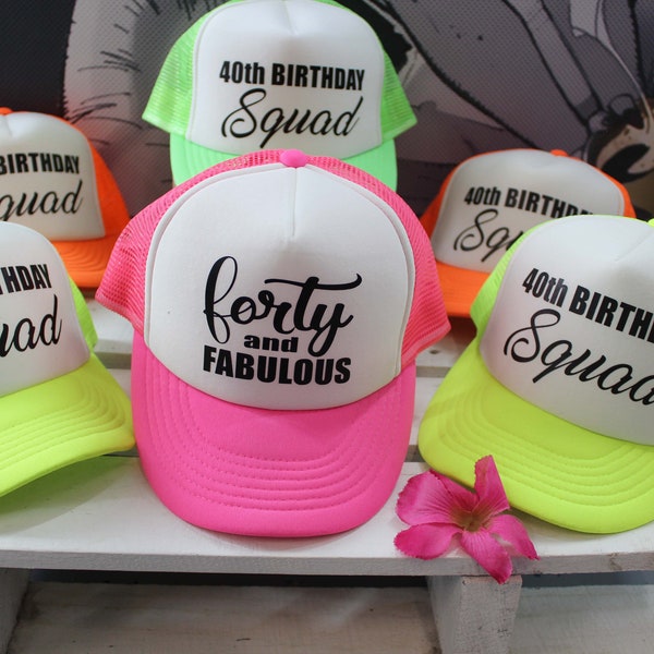 40th Birthday Hat - Etsy