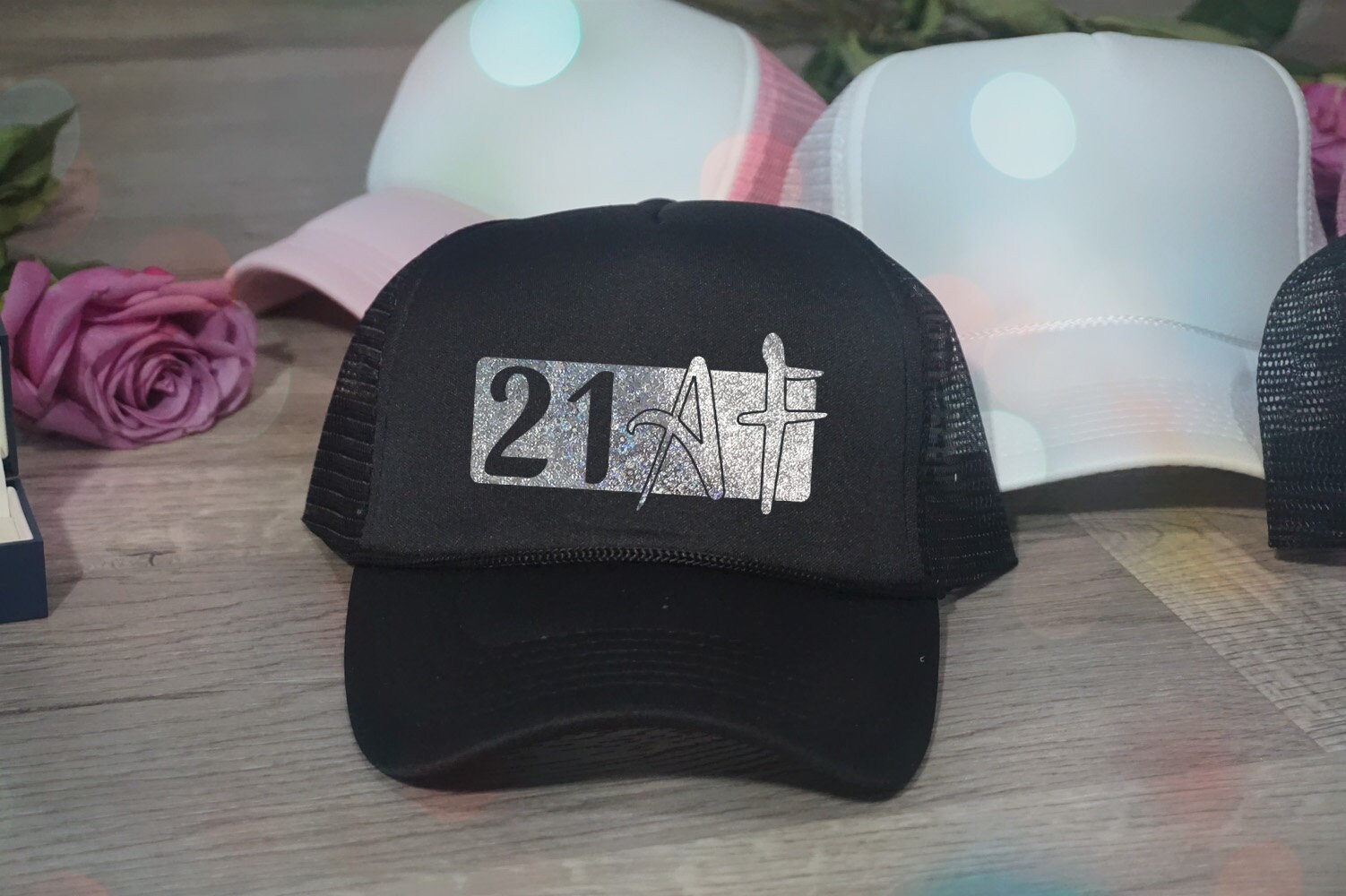 Birthday Hats,custom Hat, 21st Birthday, Trucker Hat, 21st Birthday ...