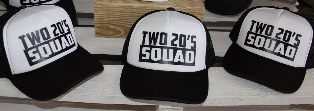 Custom Birthday Trucker Hat: Party Squad Hats - Etsy