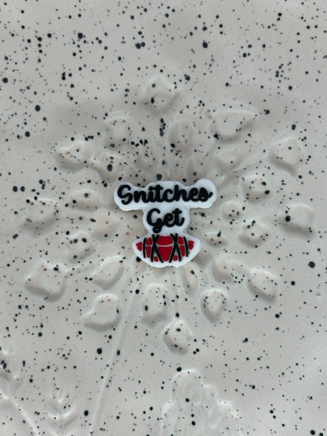 Snitches Get Stitches PVC Focal Bead - Etsy