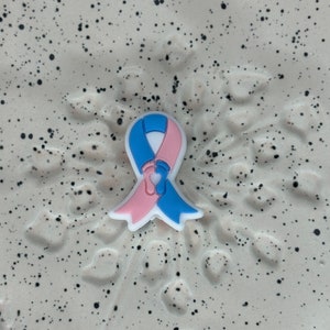 Awareness Ribbon Miscarriage Silicone Focal 2 Count - Etsy