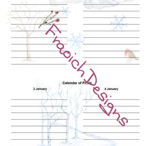 Nature Calendar of Firsts - Etsy