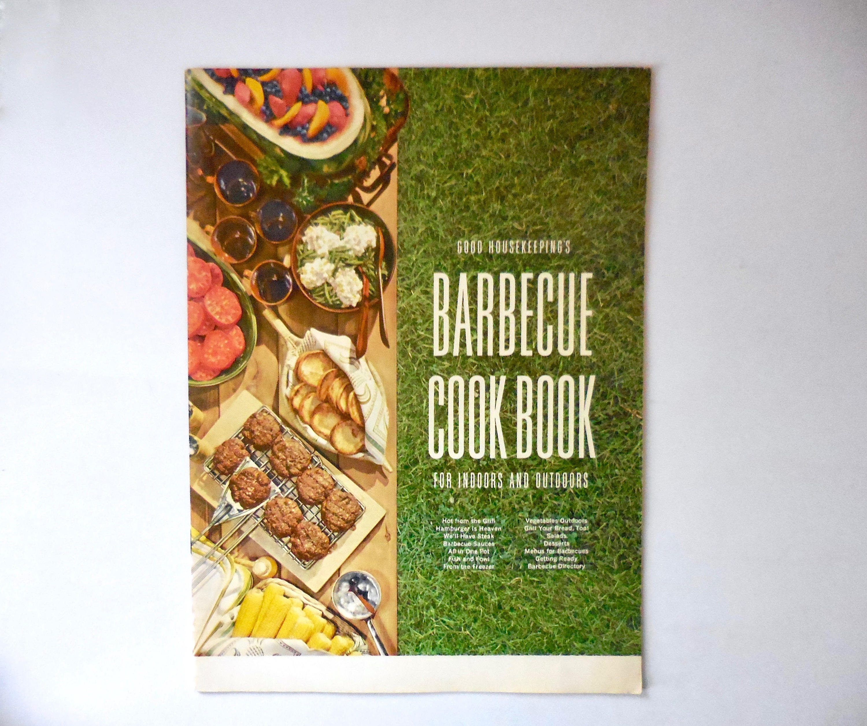 Good Housekeeping's Barbecue Cook Book for Indoors and | Etsy