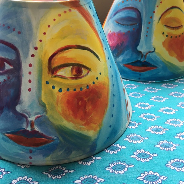 Face Hand Painted - Etsy