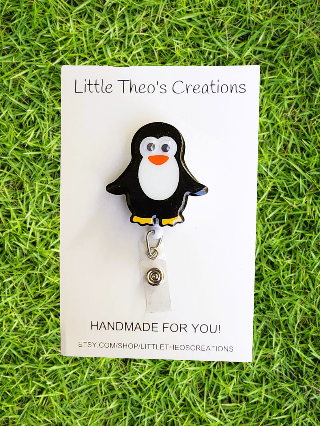 Penguin Badge Reel, Winter Badge Holder, Nurse Badge Reel, Teacher ...