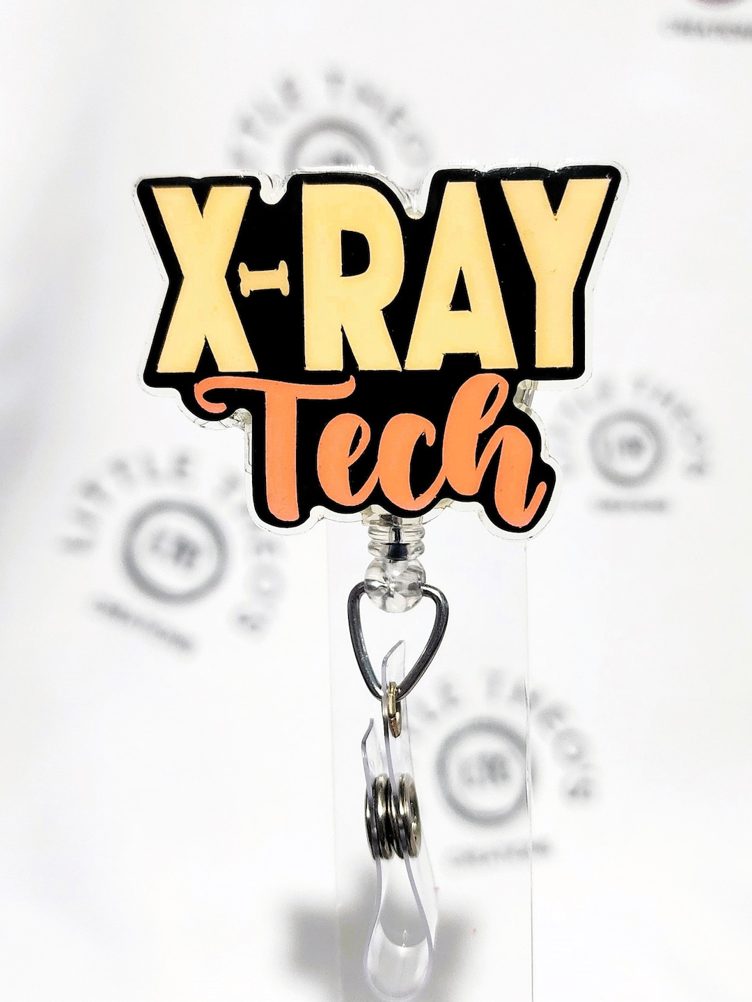 X-ray Tech Badge Reel, Xray Badge Holder, Medical Badge Reel, Radiology ...