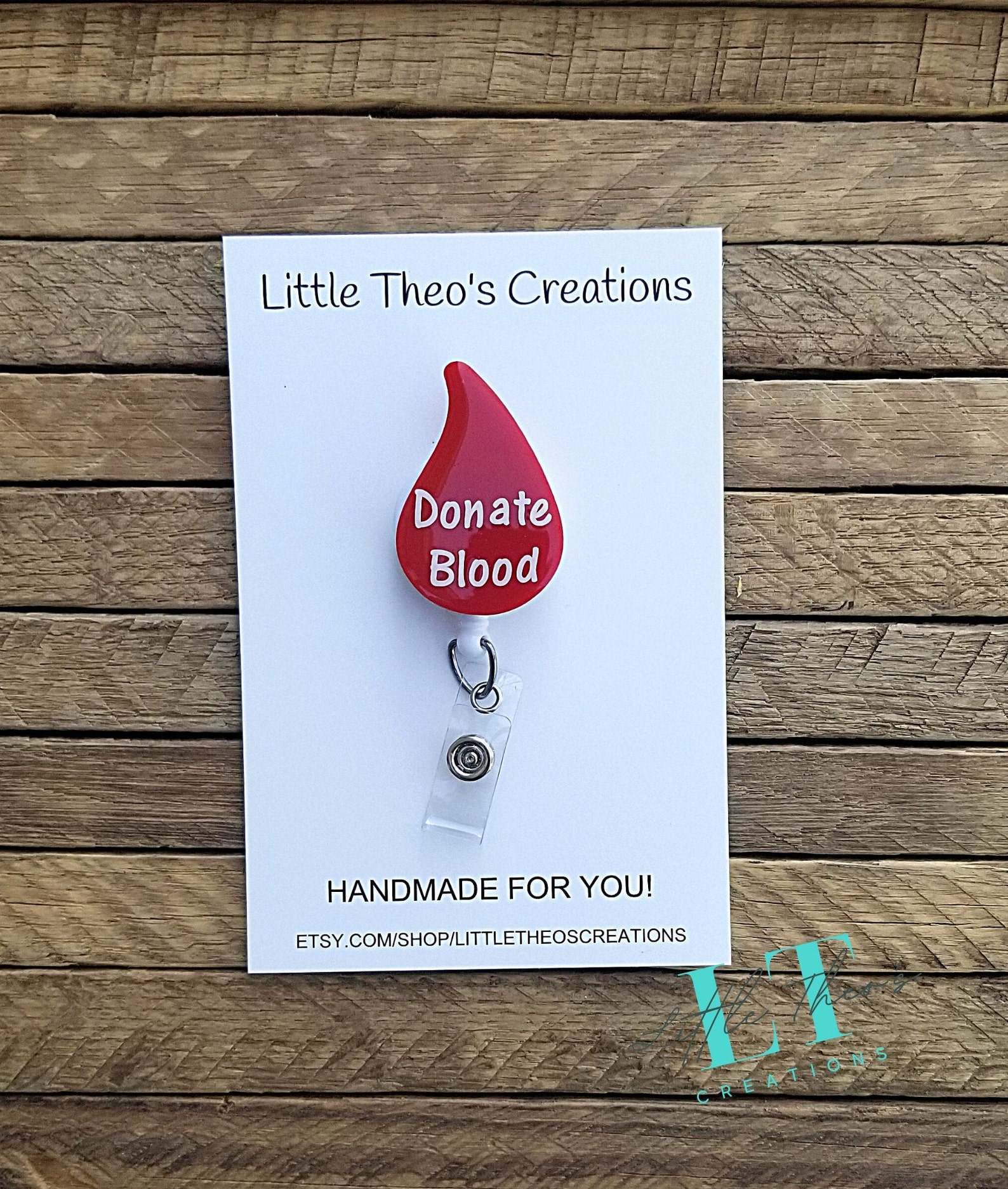 Blood Drop Badge Reel, Phlebotomists Gift, Donate Blood, Medical Badge ...