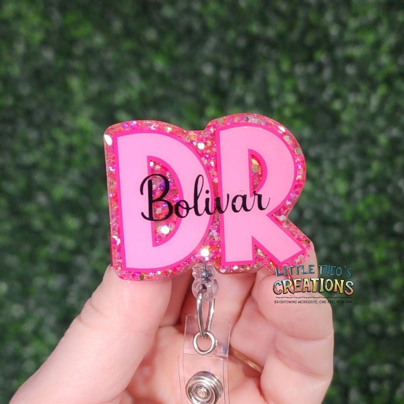 Doctor Badge Reel Topper - Etsy