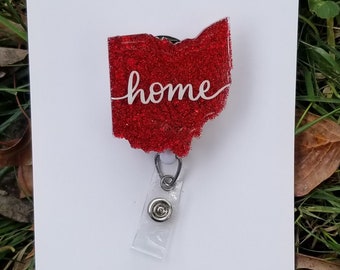 State Badge Holder - Etsy