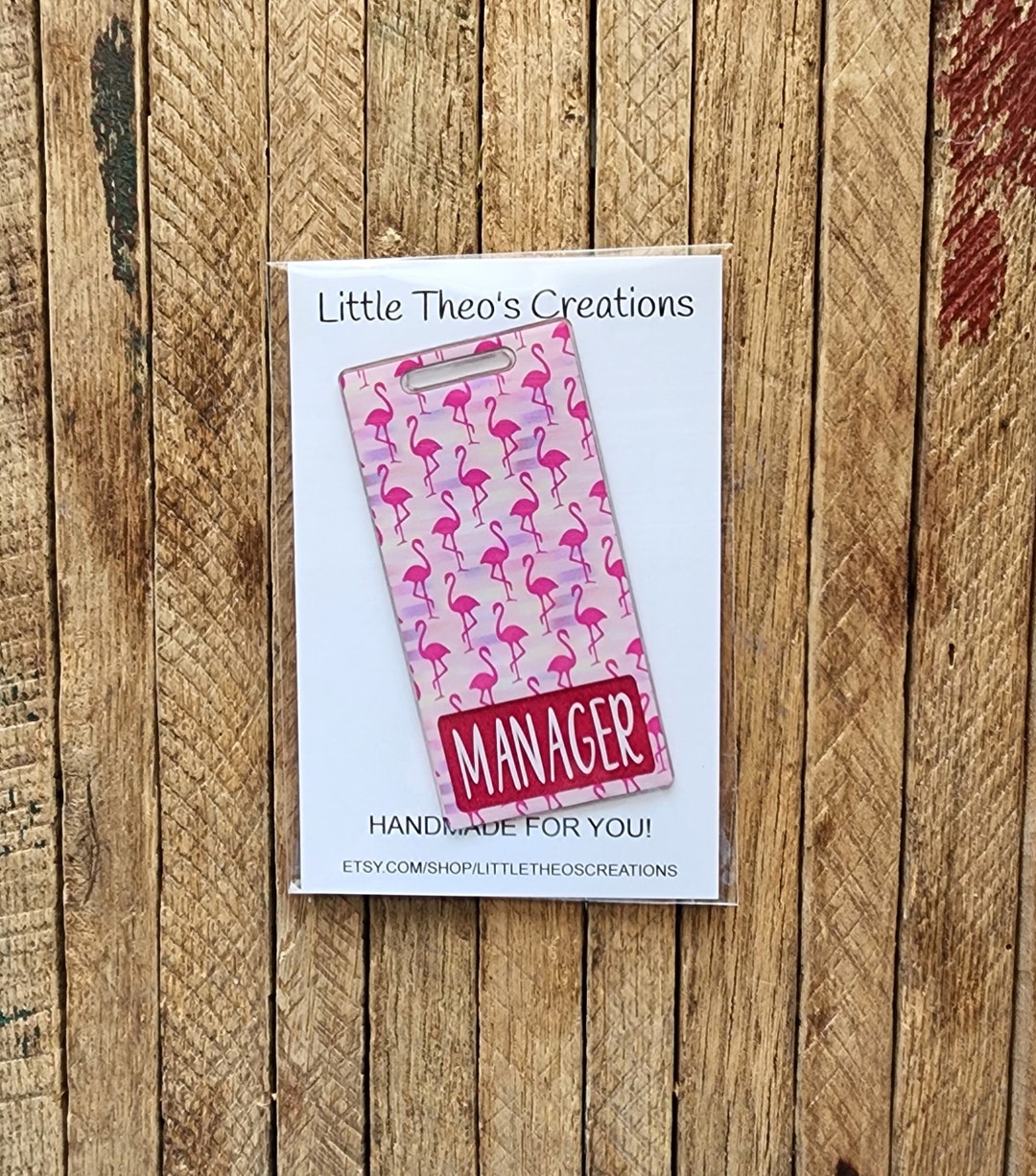 Flamingo Badge Buddy, Badge Buddy Nurse, Flamingo Gifts, Badge Buddy ...