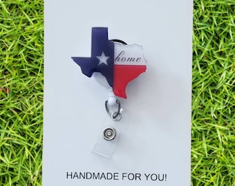 Texas Id Badge Holder - Etsy