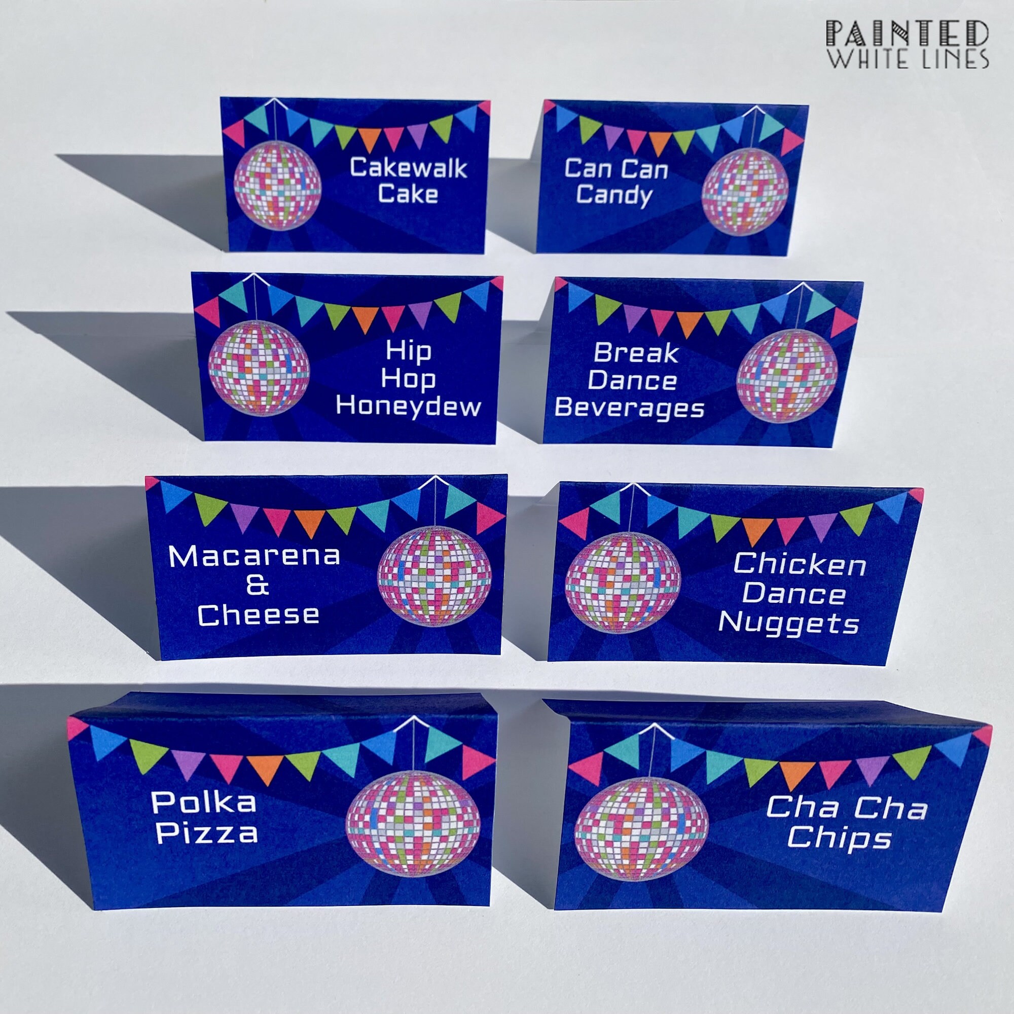 Dance Party Chip Bag Wrapper Template With Photo Girls - Etsy