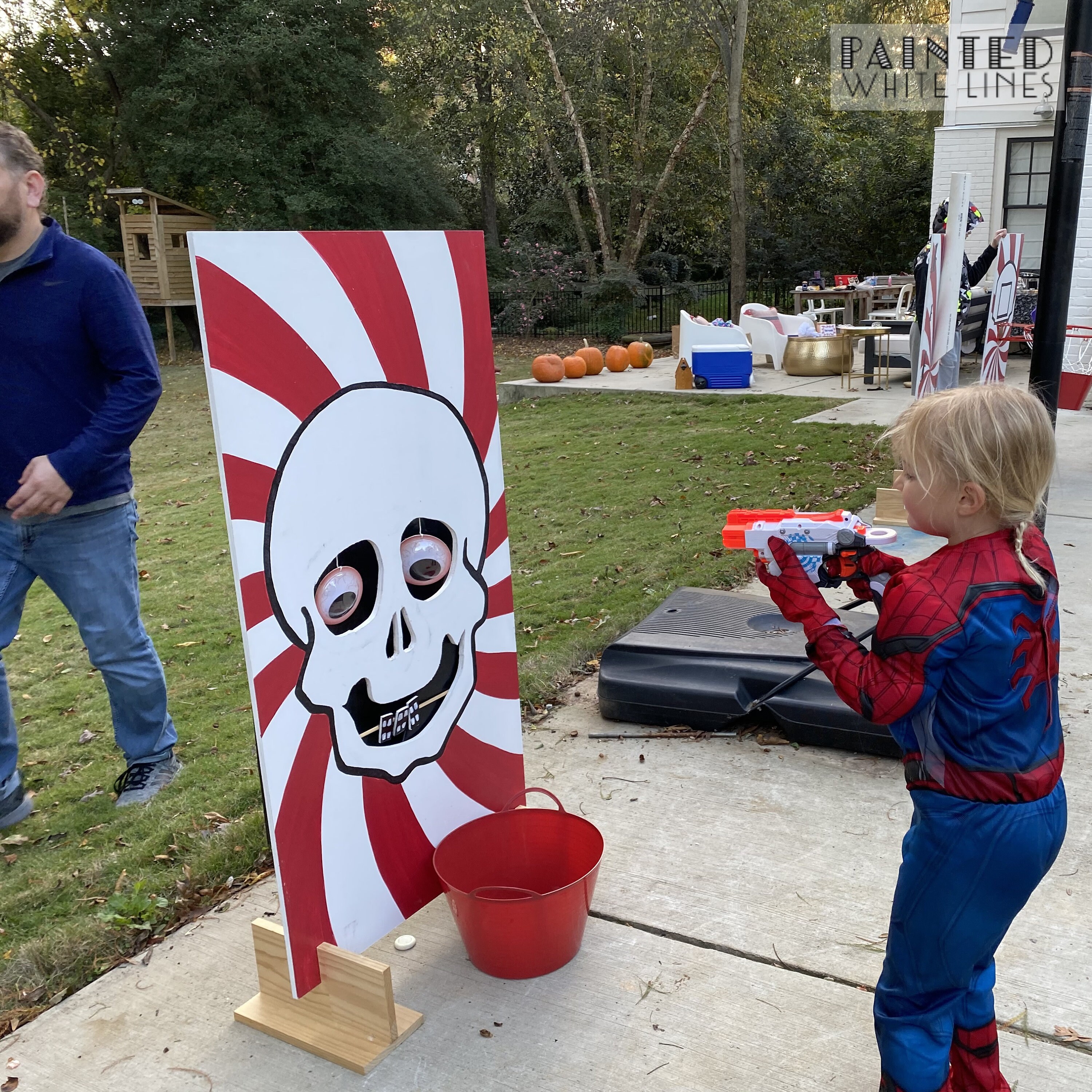 Tattoos Halloween Party Game Sign Haunted Carnival Sign Halloween ...