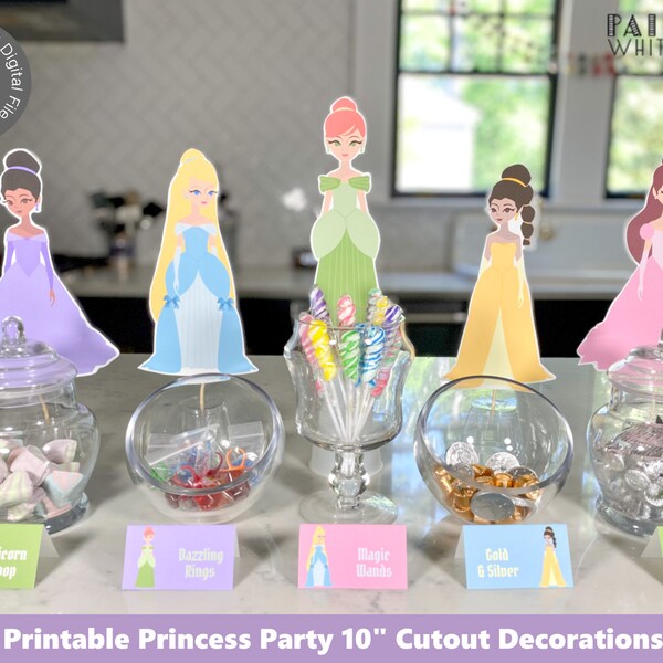Princess Cutouts - Etsy