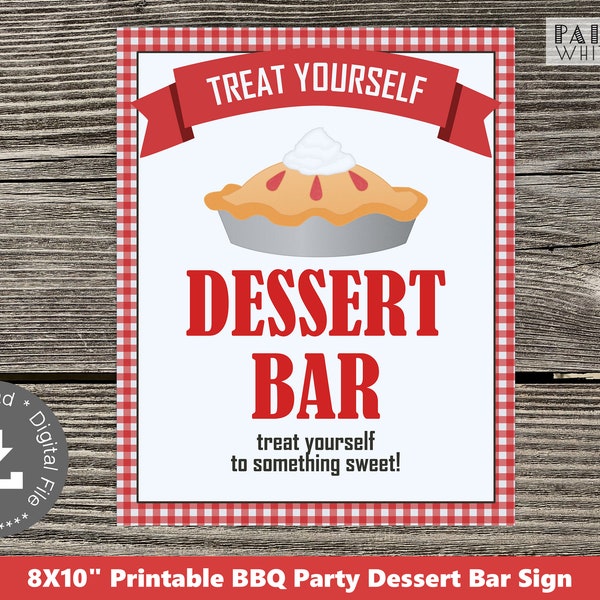 Dessert Bar Sign - Etsy