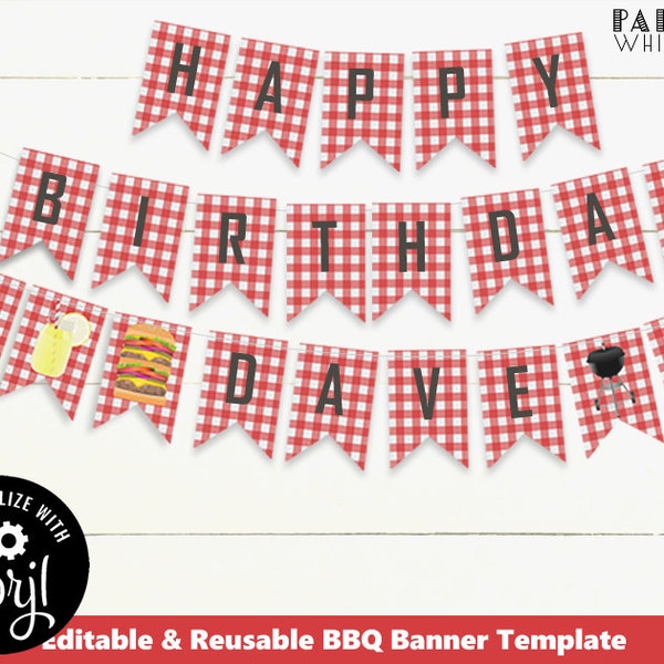 Bbq Banner - Etsy