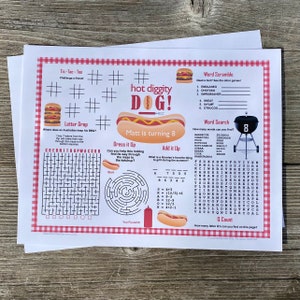 BBQ Party Banner Centerpiece Photo Props Cutouts Editable Printable BBQ ...