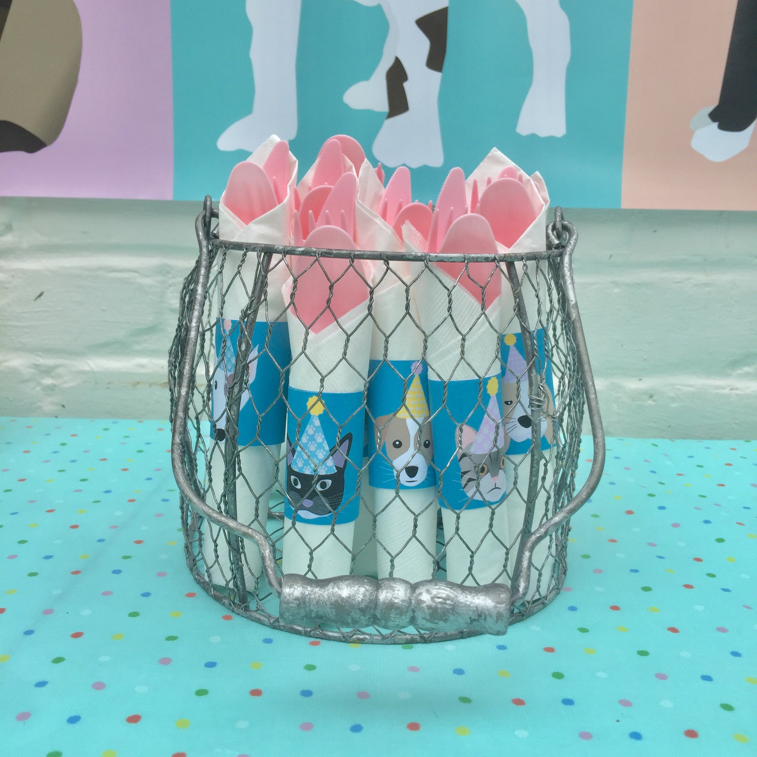 Printable Pet Party Birthday Bunting Banner Girls Birthday - Etsy