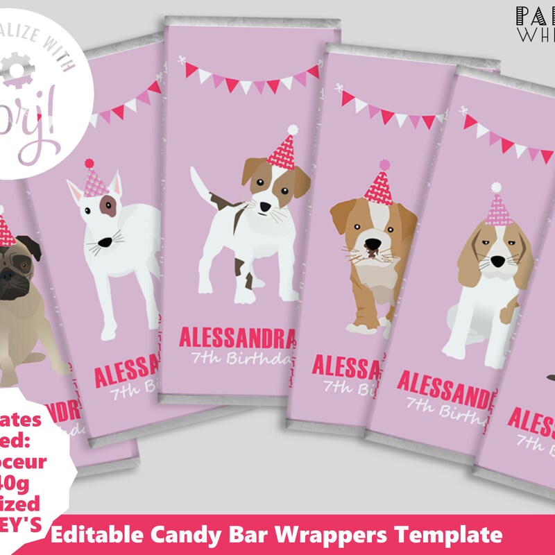 Chocolate Dog Shape - Etsy