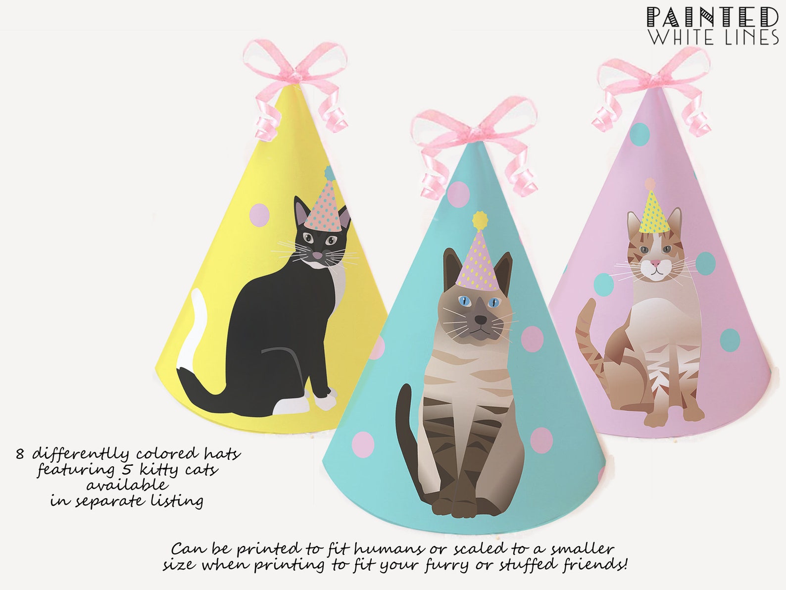 Printable Cat Party Games Cat Check-up Party Games Kitty Birthday Cat ...