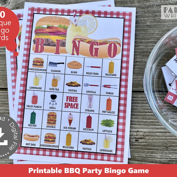 Hot Dog Bingo - Etsy
