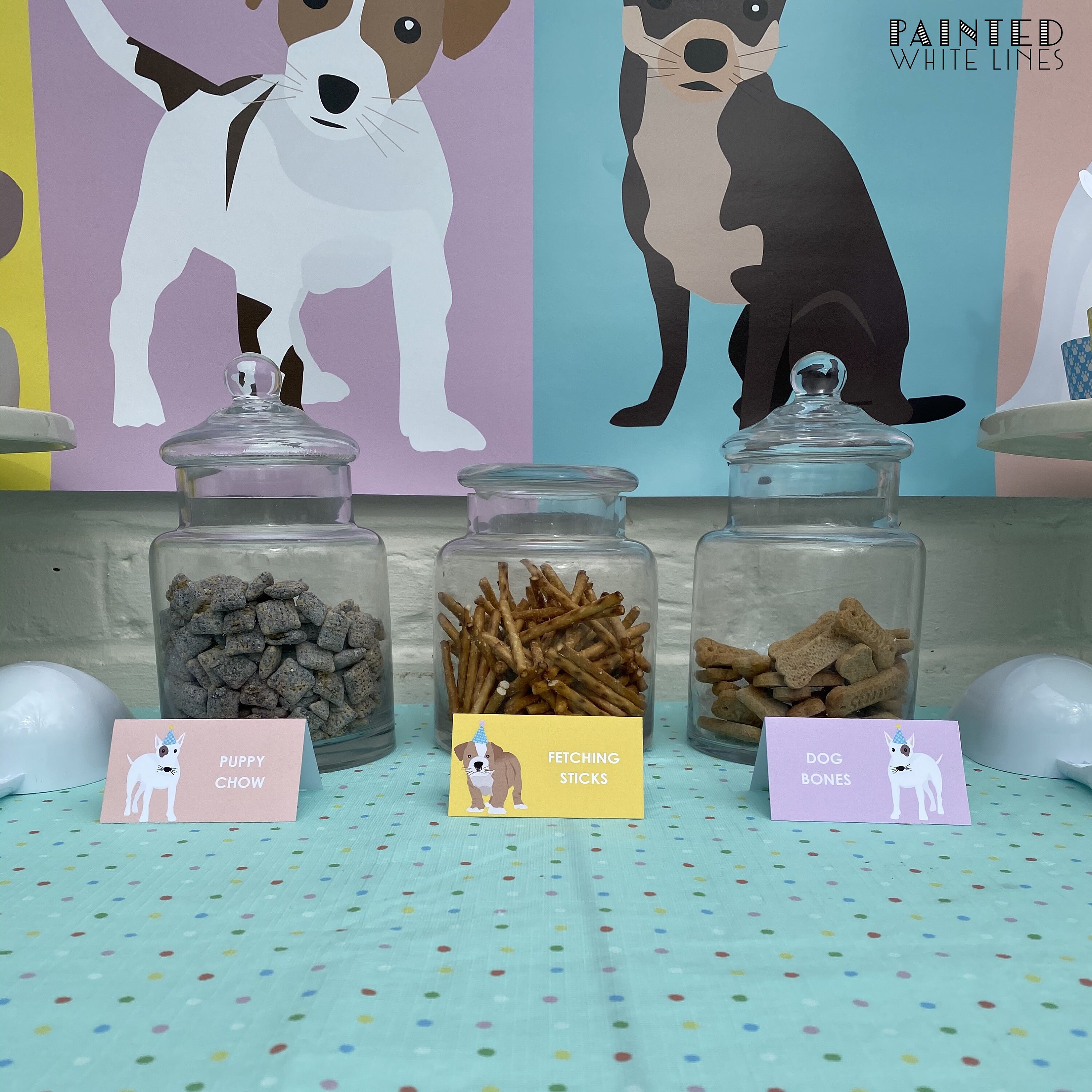 Puppy Party Decor 8x10 Dog Printables Instant Download Bull | Etsy