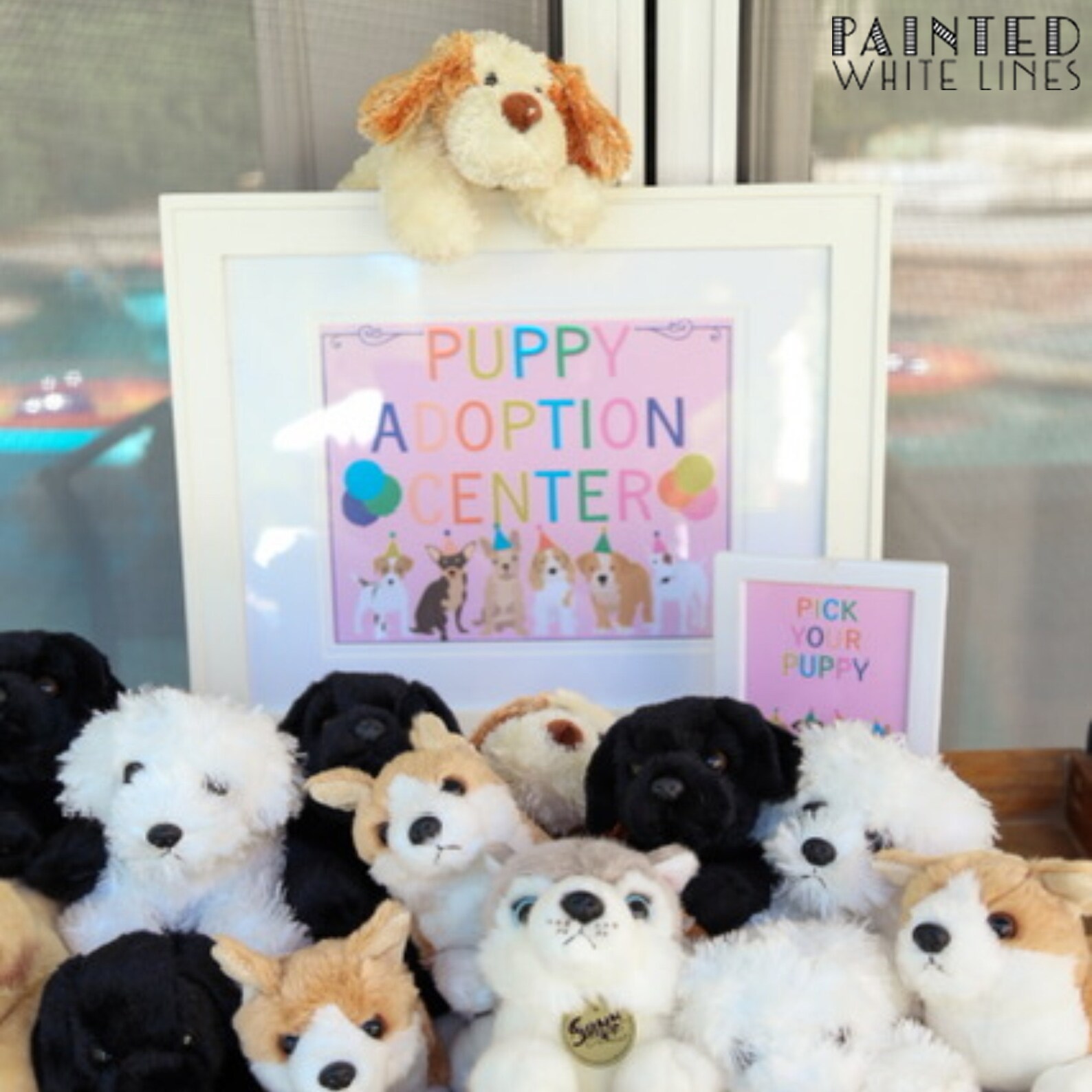 Puppy Theme Birthday Party Printables Dog Themed Girls - Etsy