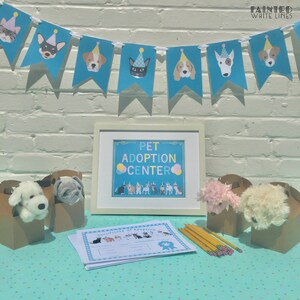 Adopt a Pet Party Activities Pet Adoption Station Package Pet Adoption ...