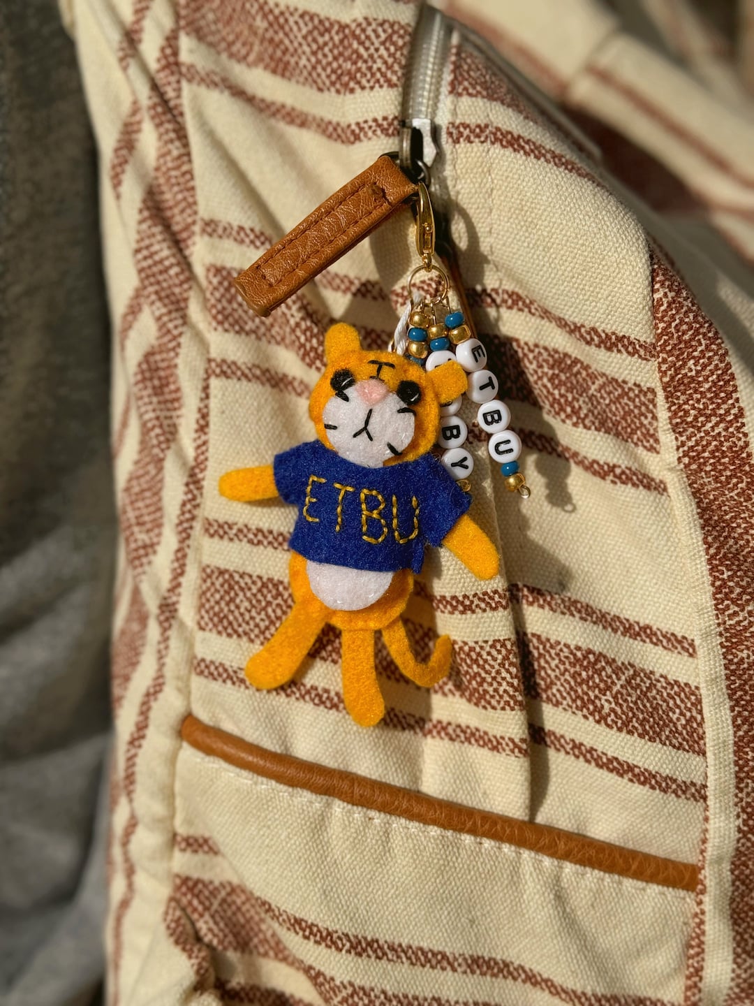 East Texas Baptist University Toby Mascot Felt Keychain - Etsy