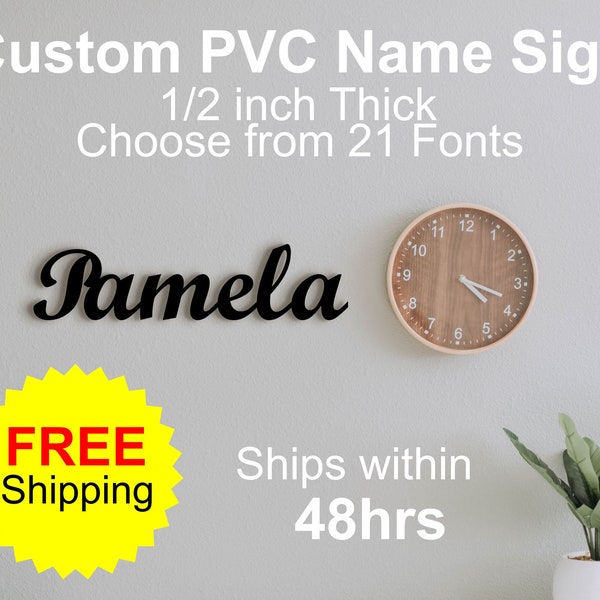 Pvc Sign Letters - Etsy