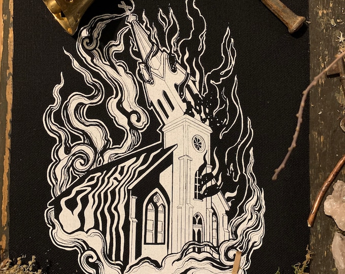 Wood Witch Backpatch - Etsy