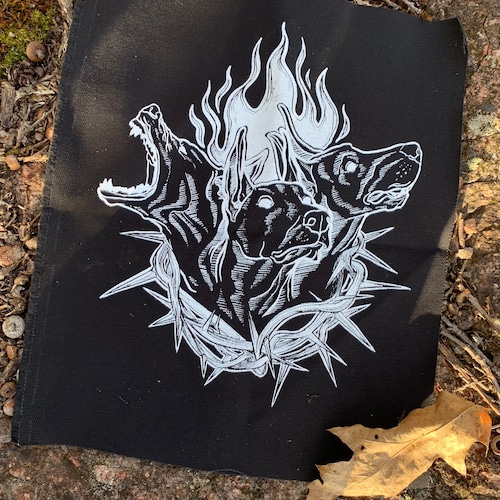Cerberus Backpatch - Etsy