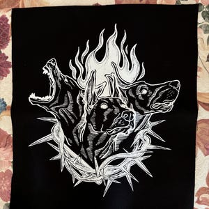 Cerberus Backpatch - Etsy
