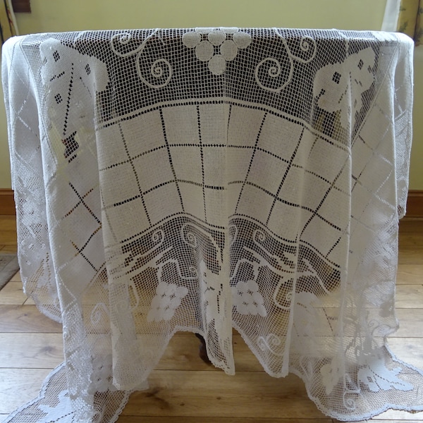 Lace Tablecloth - Etsy