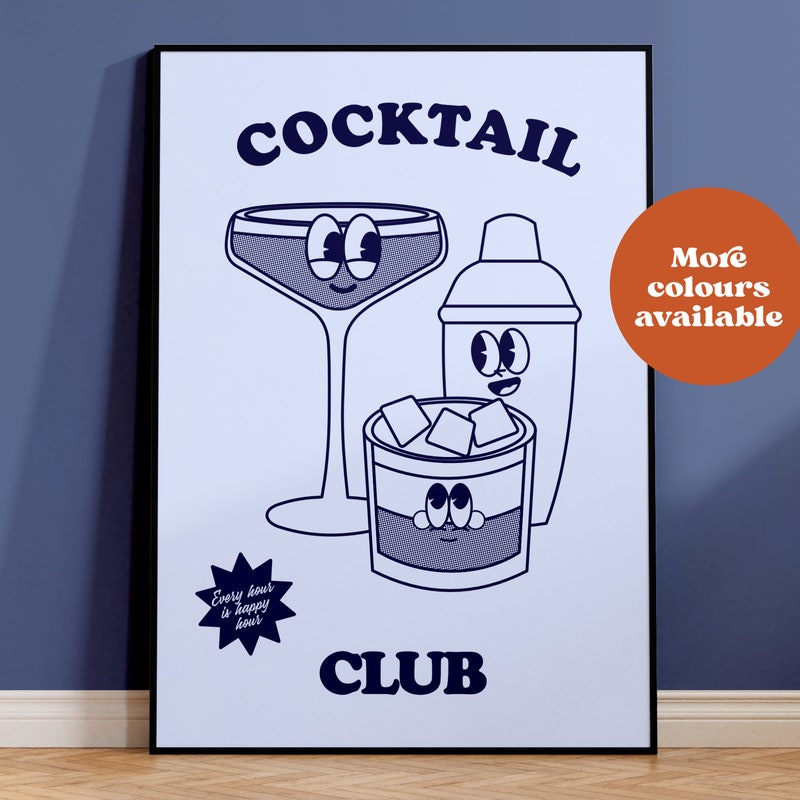 Retro Characters - Etsy