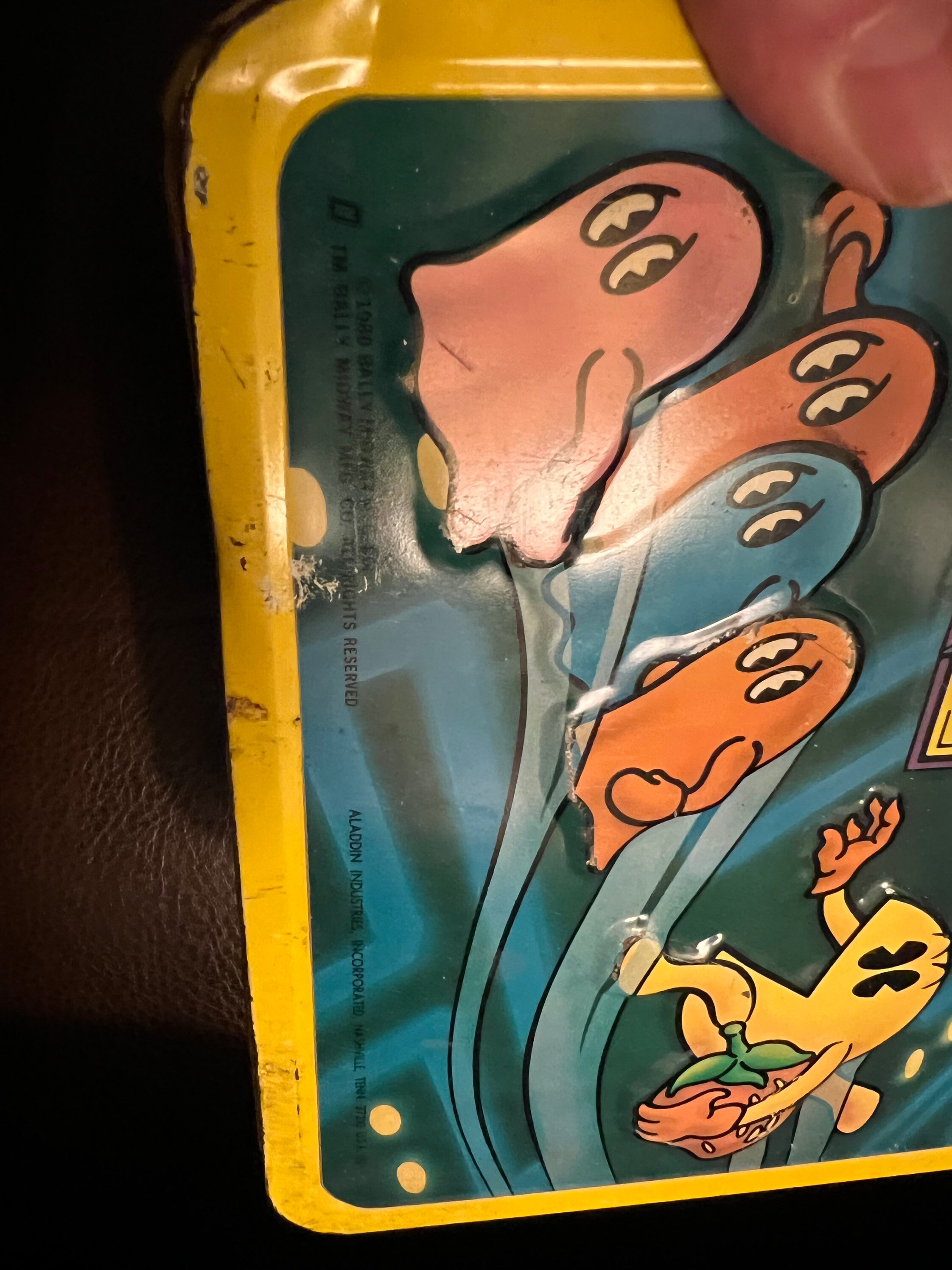 1980 Pac-man Lunch Box Aladdin Industries With Thermos - Etsy